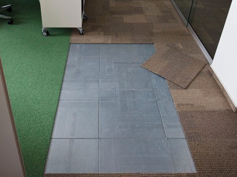 Intercell.nl | Space-saving, low-profile floor management system.